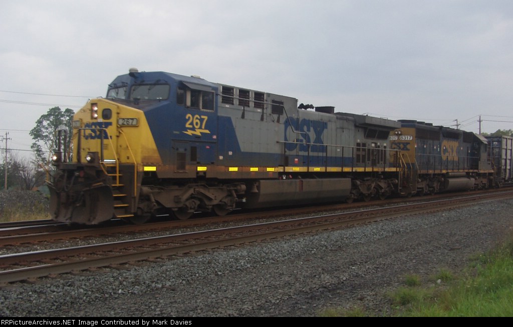CSX 267 + 8317